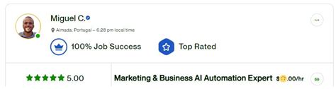 Miguel Costa On Linkedin Ai Automation Freelancer Aiautomation Upwork