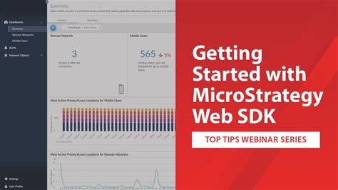Top Tips Getting Started With MicroStrategy Web SDK