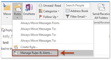 How To Automatically Reply Only To A Specific Domain In Outlook