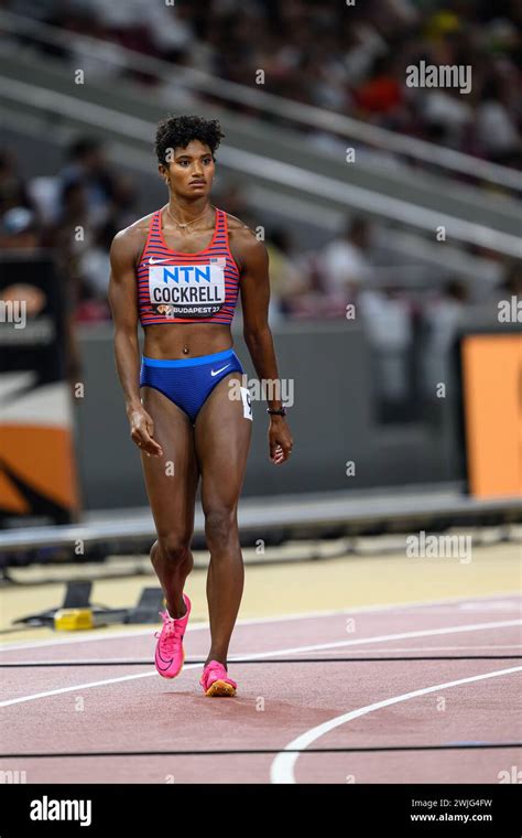 Anna Cockrell Participating In The 400 Meters At The World Athletics Championships In Budapest