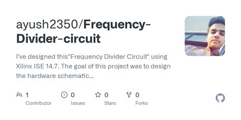 GitHub Ayush Frequency Divider Circuit I Ve Designed This Frequency Divider Circuit