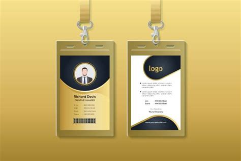 9 Security ID Card Templates Illustrator MS Word Pages Photoshop Publisher