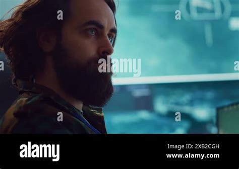 Major General Of The Army Inspecting Enemy Ships Trajectory Via Gps