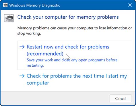 Check Your Memory