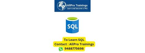 Sql Free Learnings Sql Jobs Sql Free Trainings