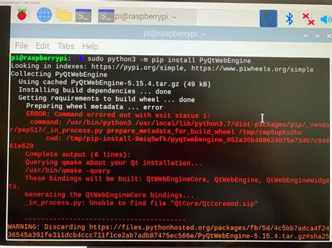 Raspbian Got Error When Im Trying To Install Pyqtwebengine On My