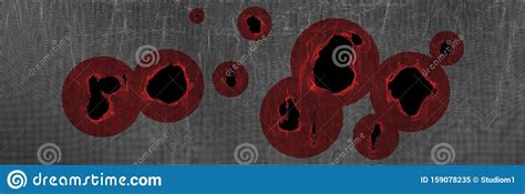 Array With Dynamic Emitted Particles Abstract Dynamic Background