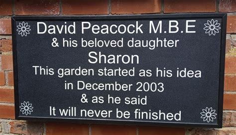 Remembering David Peacock Mbe And Sharon Peacock Whickham Hermitage
