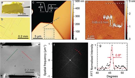 Large‐area Epitaxial Single‐crystal Cspbbr3 Thin Films A Photograph Download Scientific