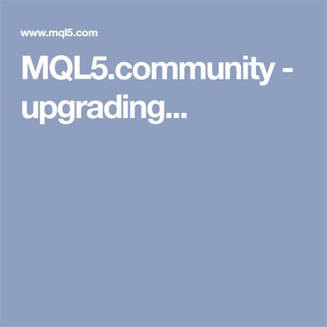 Munity Upgrading Coding Forex Strategy Community
