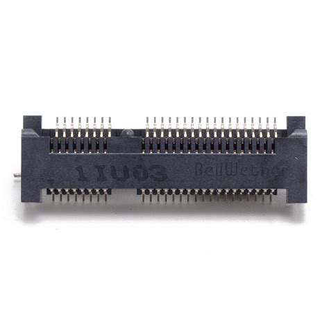 Mini Pcie Minipcie插座 Msata连接器 4 0h 5 2 5 6 8插槽卡座52p 虎窝淘