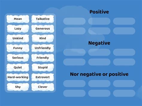 Sort Into The Correct Groups Group Sort