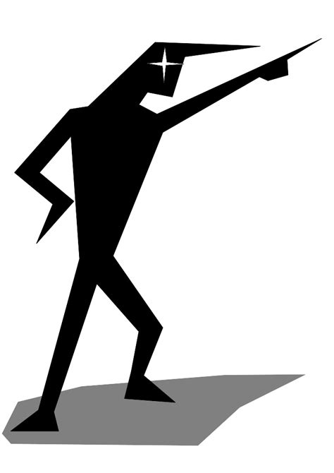Man Pointing Clip Art At Clker Com Vector Clip Art Online Royalty Free Public Domain