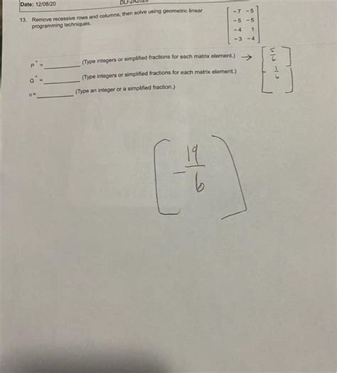 Solved Date 120820 Dl 13 Remove Recessive Rows And