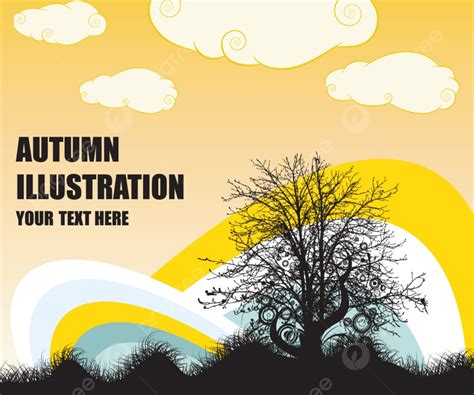 Abstract Background Curl Design Floral Tree Illustration Floral Background Image And