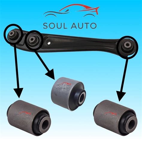 6pcs Honda Civic So4 Ek 1996 1999 Year Rear Suspension Lower Arm Bush Set Shopee Malaysia