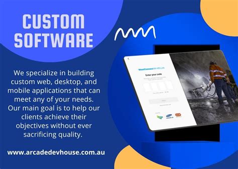 Custom Software Development Services Arcade Dev House