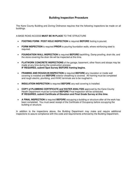 10 Building Report Templates Pdf Docs Pages Free With Pre Purchase Building Inspection