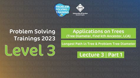 Problem Solving Trainings 2023 Level 3 3 1 Longest Path In Tree