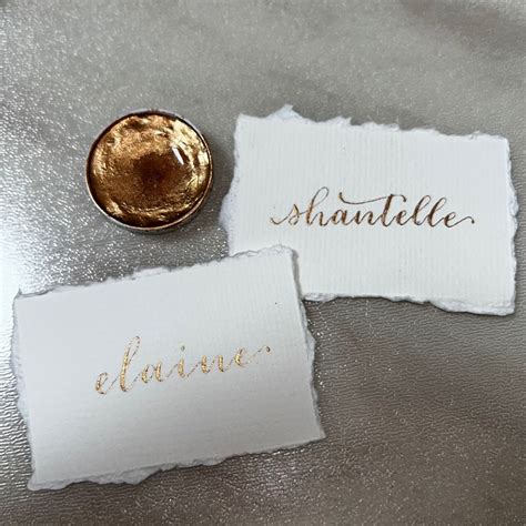 Customised Calligraphy Name Tags Hobbies And Toys Stationery And Craft