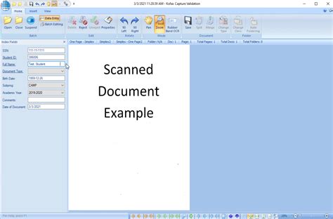 using kofax capture v11 information technology services support