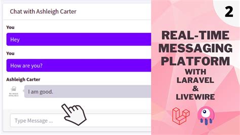 Lets Build A Messaging Platform Using Laravel And Livewire Part 2 Youtube