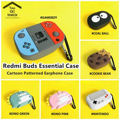 Case Xiaomi Redmi Buds Essential TWS Rubber CUTE CARTOON Cover Pouch Casing Shopee Malaysia