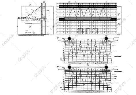 비닐하우스 Cad 도면 템플릿 Psd 다운로드 디자인 자료 다운로드