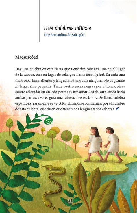 Español Lecturas Sexto Grado 2020 2021 Página 88 De 161 Libros De