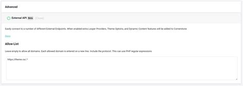 The External Rest Api For Wordpress Cornerstone Exclusive Themeco Docs