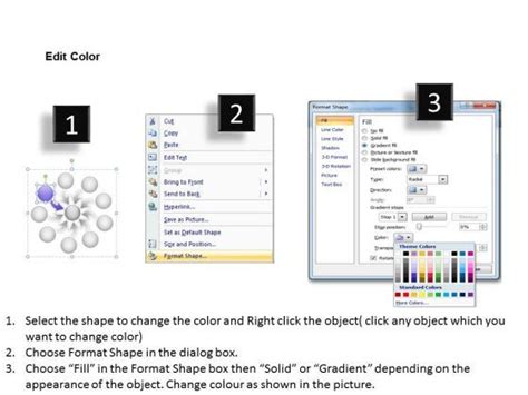 PowerPoint Templates Process Diagram Circular Flow Network
