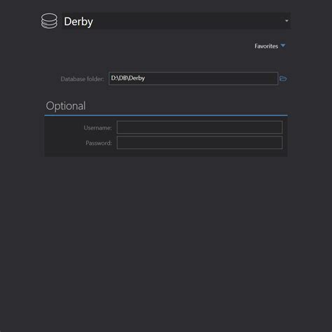 Database Connections • Derby Full Convert