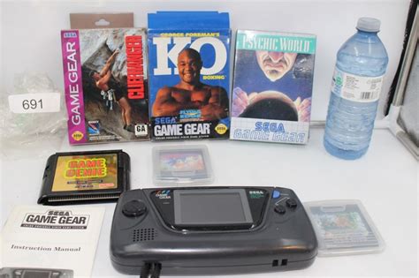 Vintage Sega Game Gear Portable Game System And