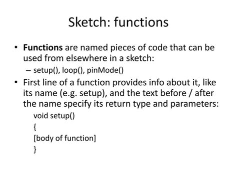 Arduino Foundations Pptx Programming Languages Computing