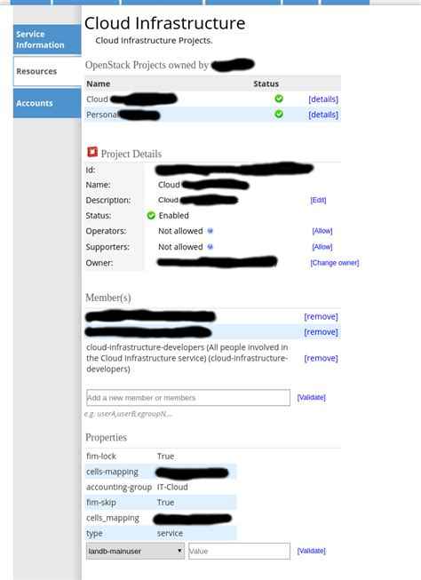 Managing Projects Cern Openstack Private Cloud Guide