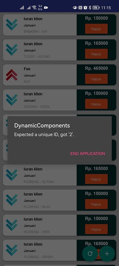 Dynamic Component Error Notification When Delete Discuss Kodular
