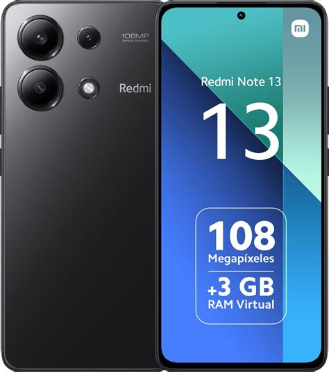 Xiaomi Redmi Note 13 Smartphone 6 128GB Black UK Version 2 Years Warranty Amazon Co Uk