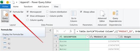 Rearrange Data With Column Description In Previous Cell Rexcel