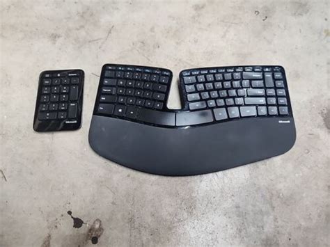 1559 Keypad Usb Microsoft Sculpt Ergonomic Wireless Keyboard