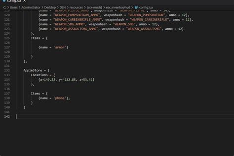 Error Parsing Script Expected To Close At Line 30 Esesx Cfxre Community
