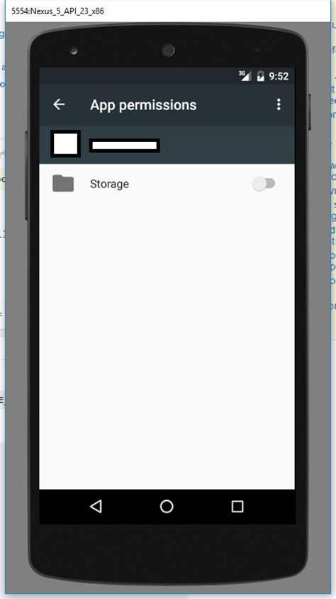 Android App Writes To External Storage Without Permission Stack