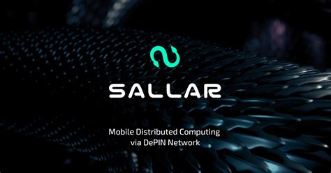 Sallar Cloud Computing Via Depin Network On The Blockchain