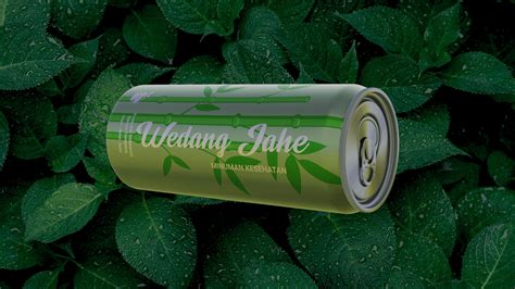 Wedang Jahe Drink Can Product On Behance