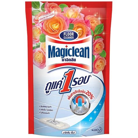 Leemart น้ำยาถูพื้น มาจิคลีน Magiclean 750ml เมจิคลีน ทำความสะอาดพื้น เมจิกคลีน สูตร โรสการ์เด้น