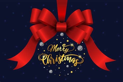 메리 크리스마스 글자 무료 벡터