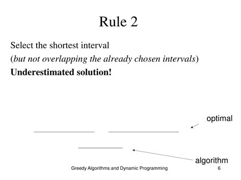 Ppt Lectures On Greedy Algorithms And Dynamic Programming Powerpoint