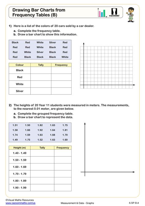 Frequency Tally Table 3rd Grade Printable Worksheets Worksheets Hq