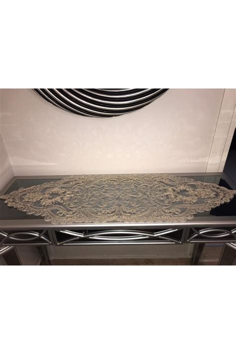 Çt Çeyizci Tekstil Tek Runner Fransız Dantelli Gold Fiyatı Yorumları