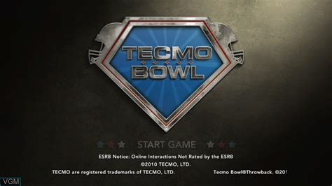 Tecmo Bowl Throwback For Microsoft Xbox 360 The Video Games Museum