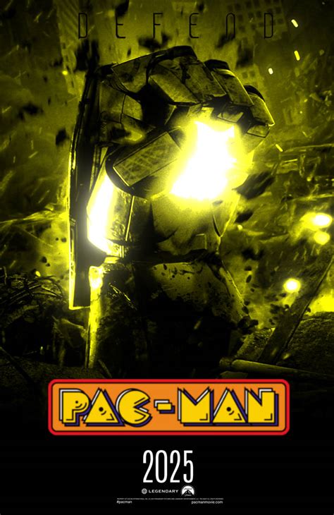 Leaked Poster Of The Live Action Pac Man Movie By Alexthetetrisfan On